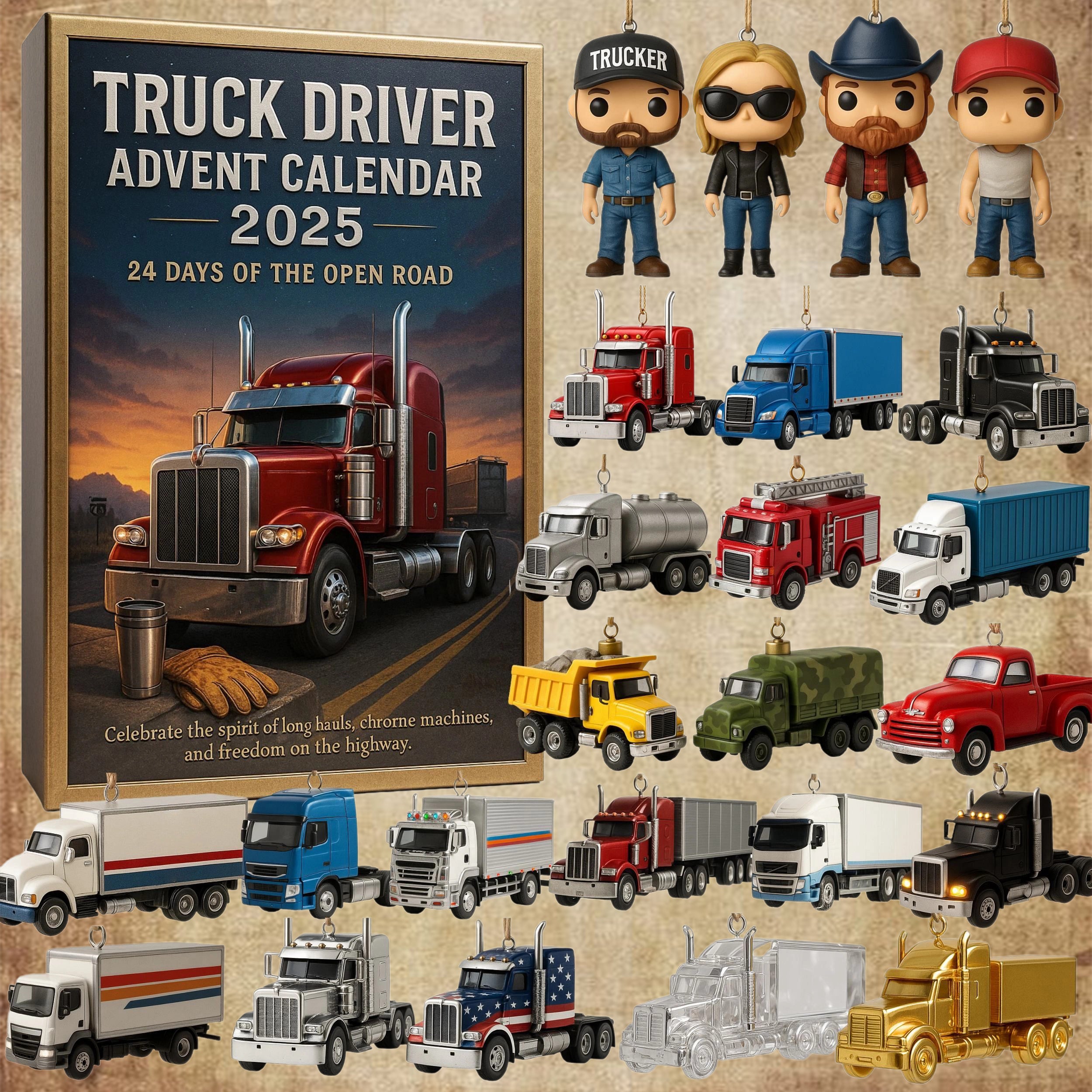 2025 Truck Driver Advent Calendar – Withauvia